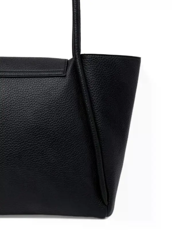 Lola Casademunt Logo-plaque Pebbled-effect Tote Bag