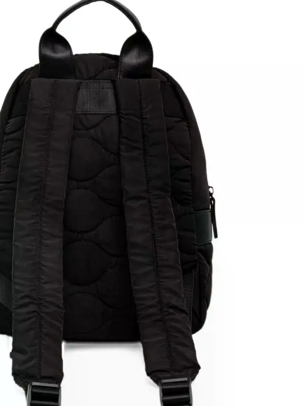 BLAUER. Quilted Logo-patch Backpack