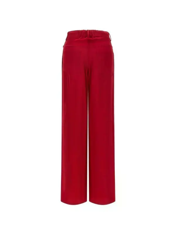 DI.LA3 PARI' Button-detail Wide-leg Trousers