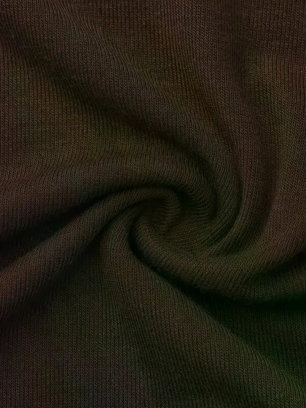 ILI NODE Susan Check-panel Asymmetric T-shirt
