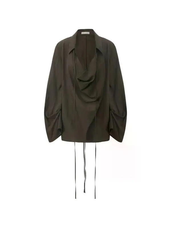 ILI NODE Nfour Draped Long-sleeve Tunic