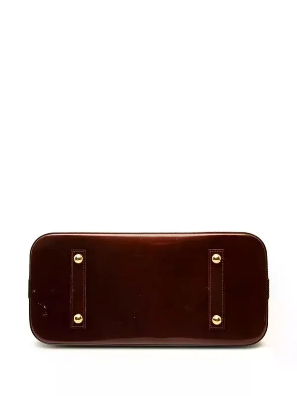 LOUIS VUITTON 2010 Monogram Vernis Alma Gm Handbag