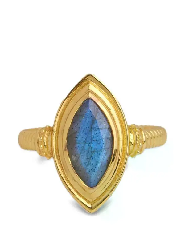OTTOMAN HANDS Marquise Labradorite Rings