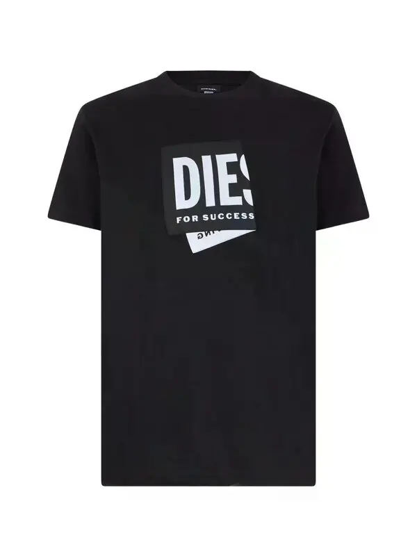 DIESEL® Graphic-print T-shirt - Black