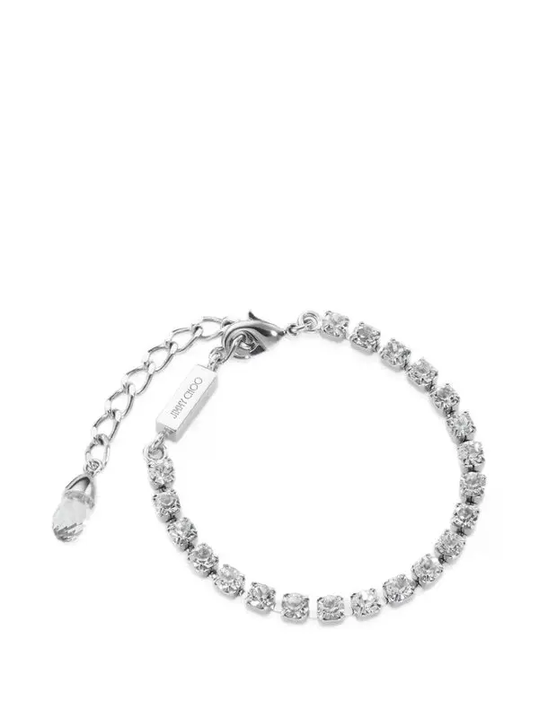 JIMMY CHOO Saeda Crystal-embellished Bracelet