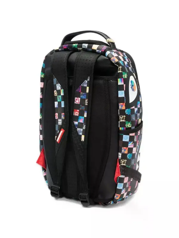 SPRAYGROUND Sharkverse Universe Checkered Backpack