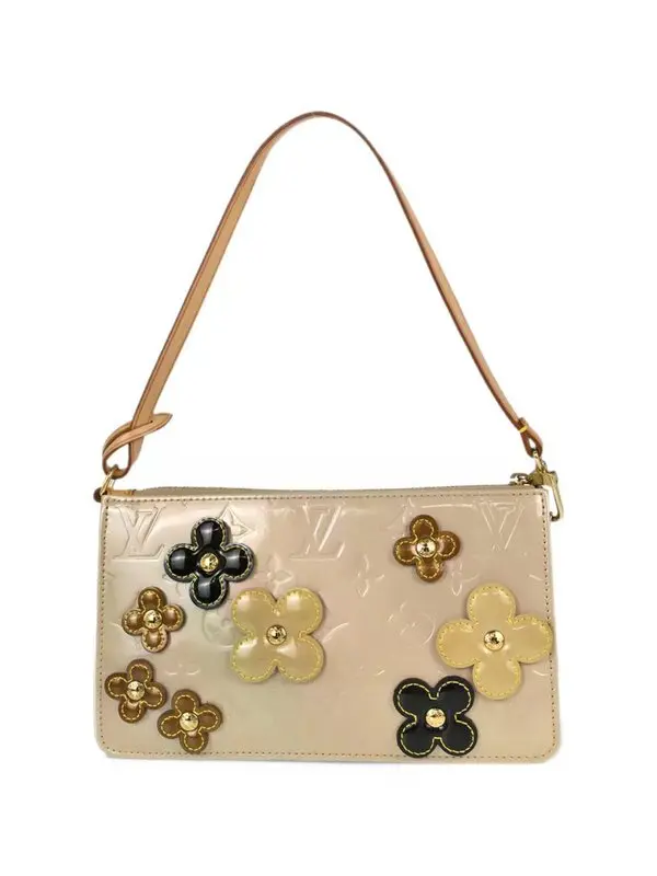 LOUIS VUITTON Vernis Lexington Fleurs Mini Bag