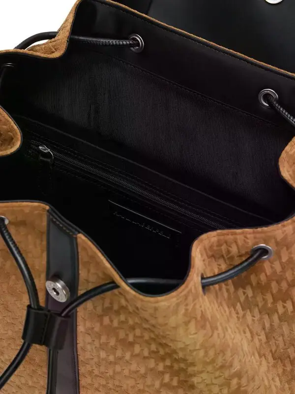 Karl Lagerfeld Monogram-debossed Backpack