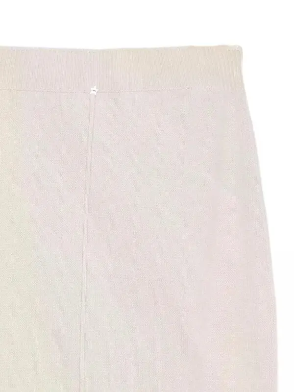Lorena Antoniazzi Ribbed-trim Knitted Midi Skirt