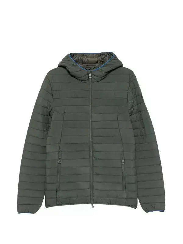 PIQUADRO Logo-patch Zip-up Jacket