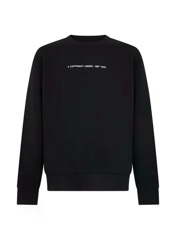 DIESEL® Logo-print Sweatshirt