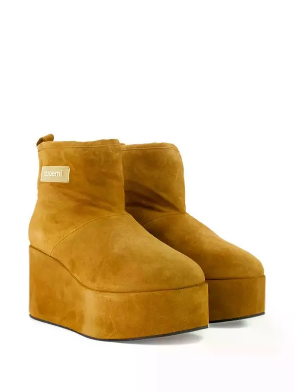 Coperni Suede Wedge Boots