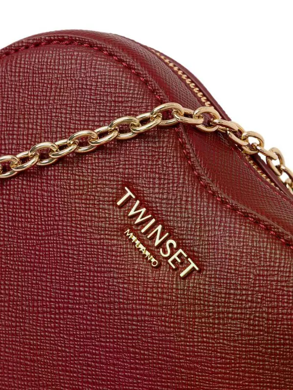 TWINSET Mini Heart-shaped Bag With Shoulder Strap