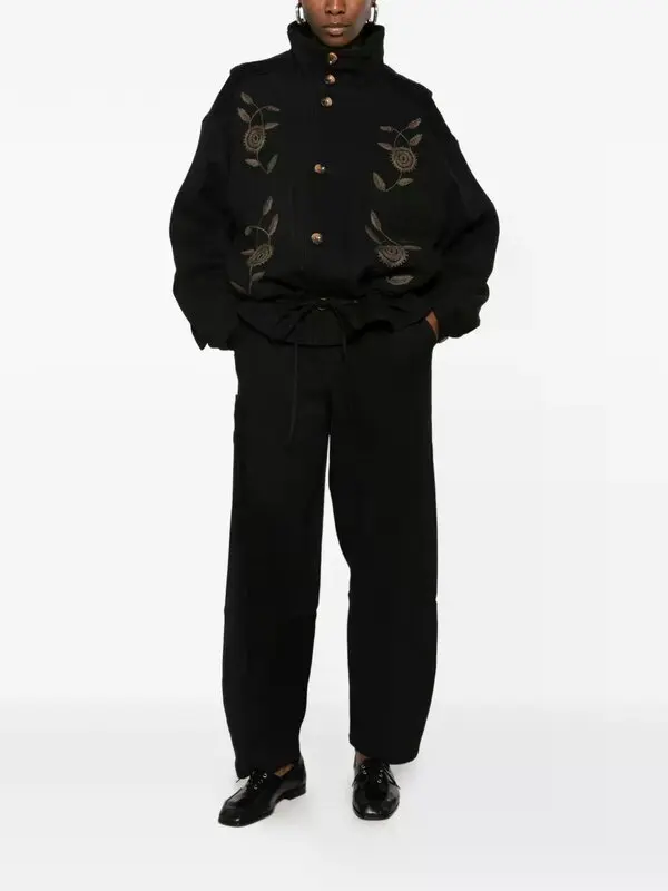 Antik Batik Aristide Floral-embroidered Jacket