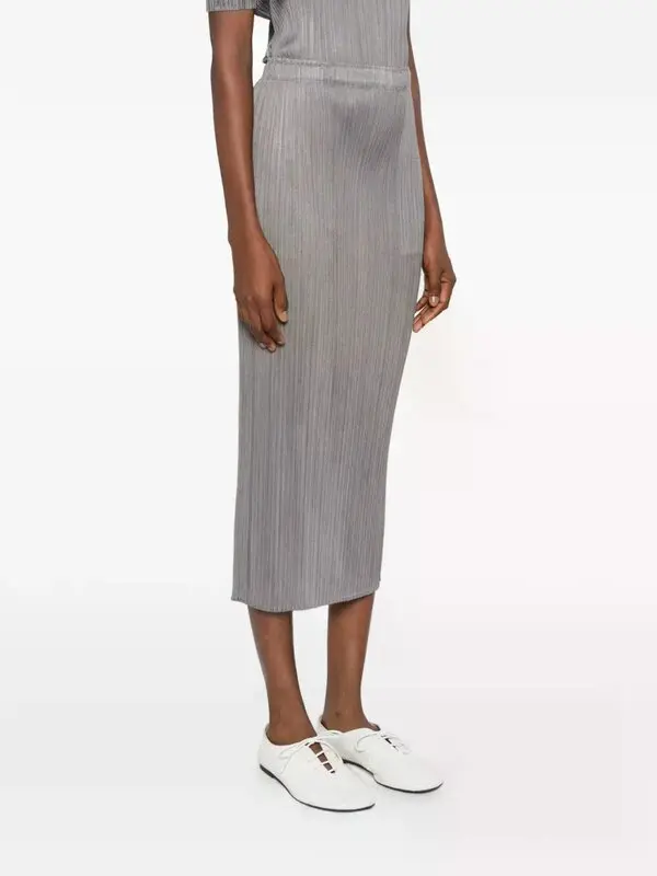 Issey Miyake Pleated Midi Skirts
