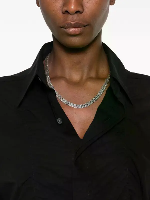 Our Legacy Jumble Ruched Long-sleeve Shirt - Black