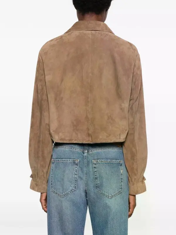 Ralph Lauren Suede Cropped Jacket