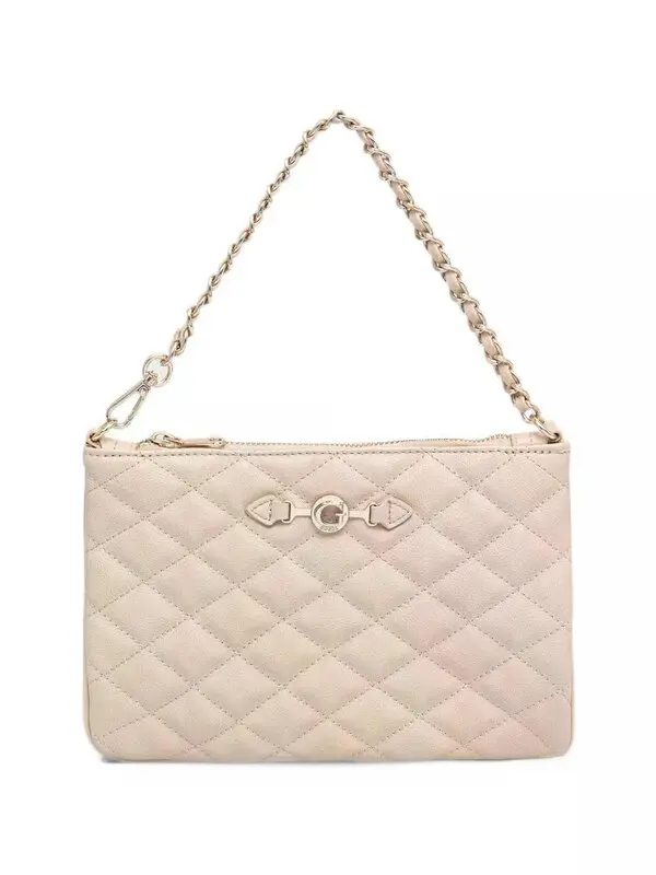 Guess Quilted Logo-plaque Tote Bag