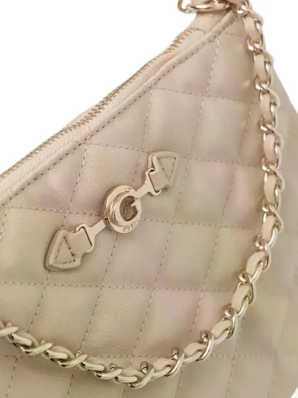 Guess Quilted Logo-plaque Tote Bag