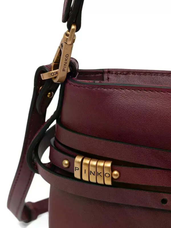 Pinko Belt Bag Mini Small Shoulder Bag In Leather