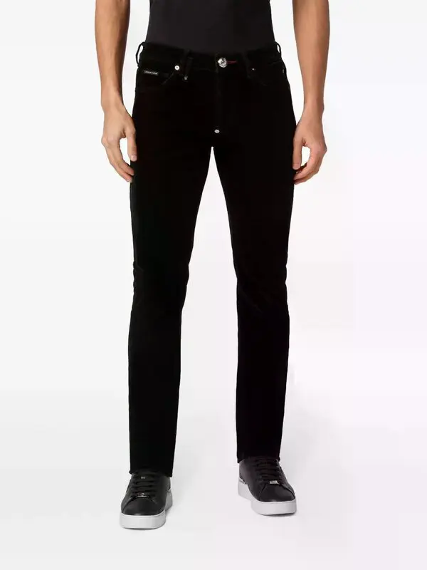 Philipp Plein Mid-rise Straight-leg Jeans