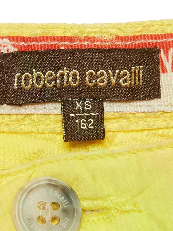Roberto Cavalli Cotton Cargo Bermuda Shorts