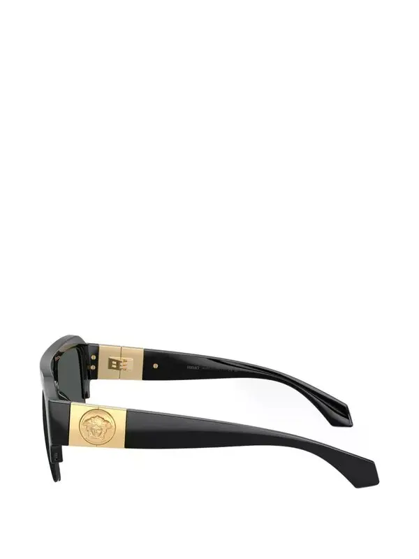 Versace Medusa-plaque Pilot Sunglasses