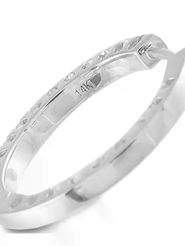 LB EXCLUSIVE Diamond Inside-out Hoop Earrings