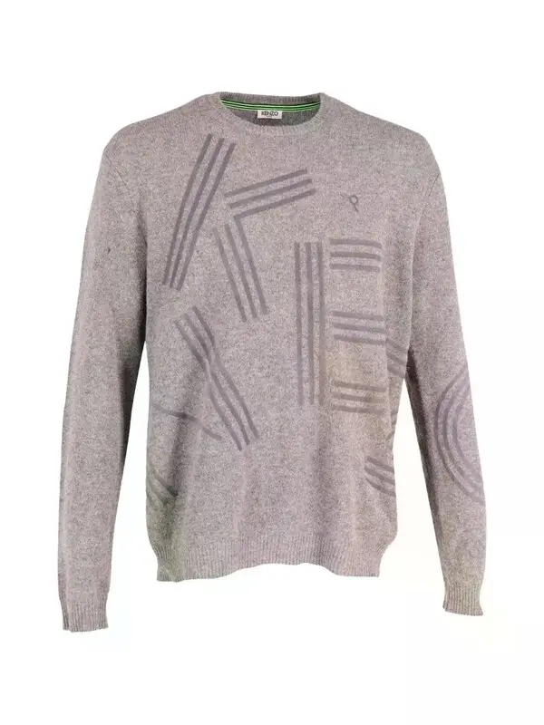 Kenzo Flock-print Sweater