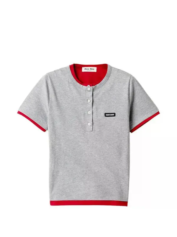 Miu Miu Jersey T-shirt