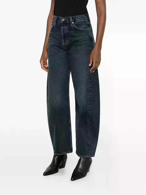 AGOLDE Luna Barrel-leg Jeans - Blue