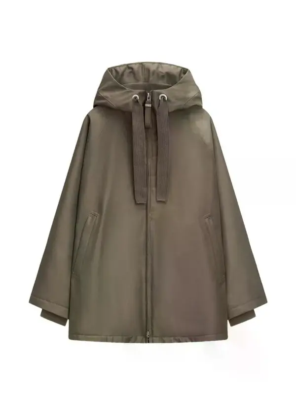 G-LAB Pure Drawstring Hooded Oversized Jacket