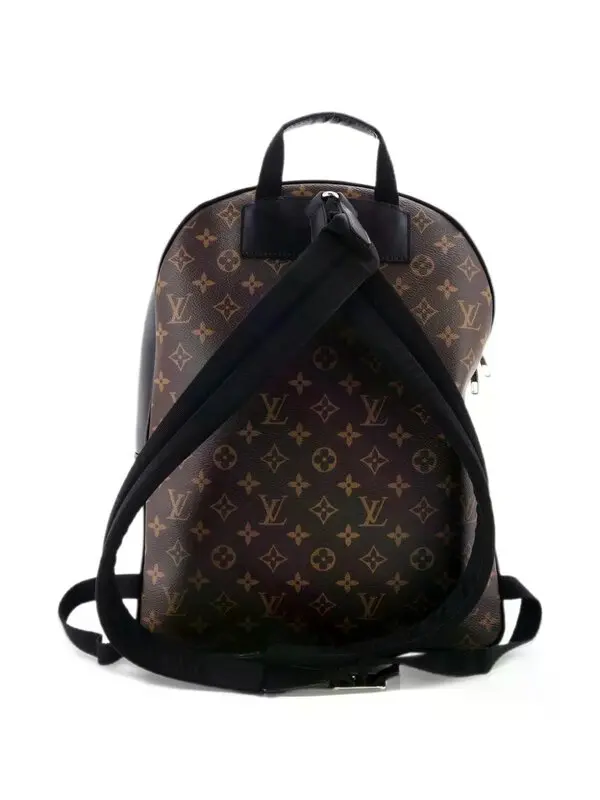 LOUIS VUITTON Josh Nm Macassar Monogram Canvas Backpack