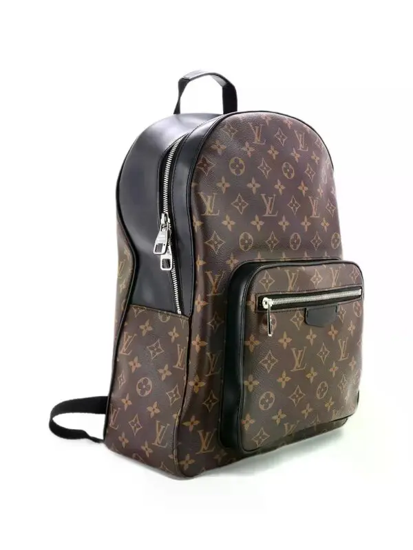 LOUIS VUITTON Josh Nm Macassar Monogram Canvas Backpack