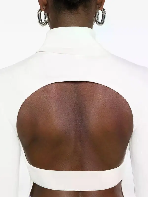Cult Gaia Deniz Cut-out High-neck Sweater