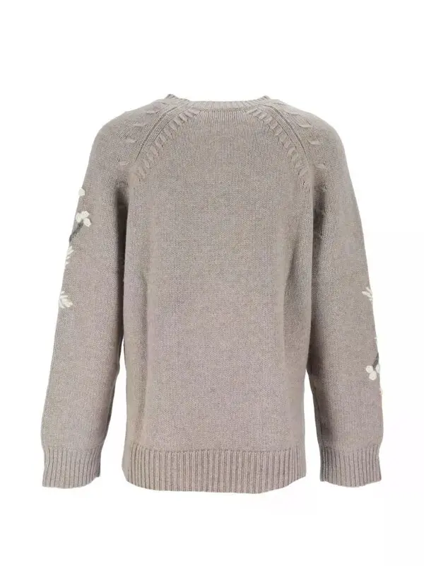 P.a.r.o.s.h Embroidered Cashmere Sweater