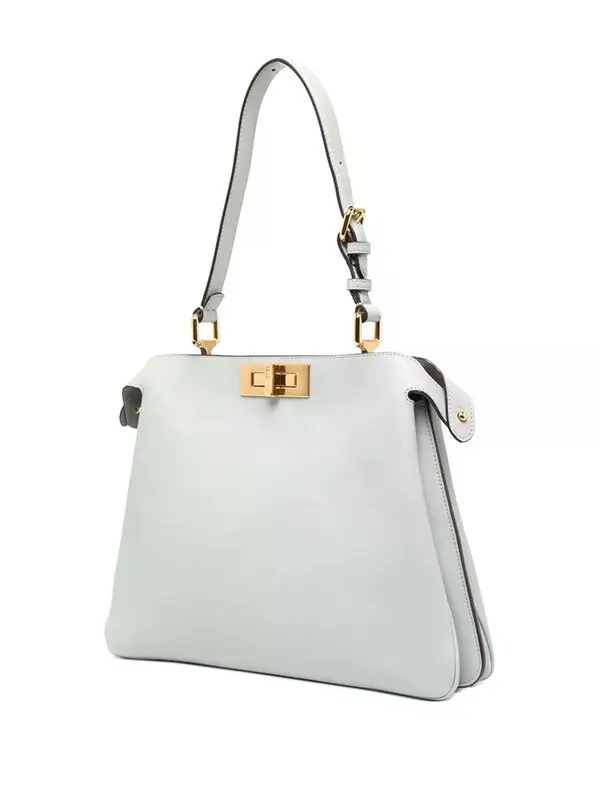 Fendi 2010-2026 Medium Leather Peekaboo Soft Shoulder Bag