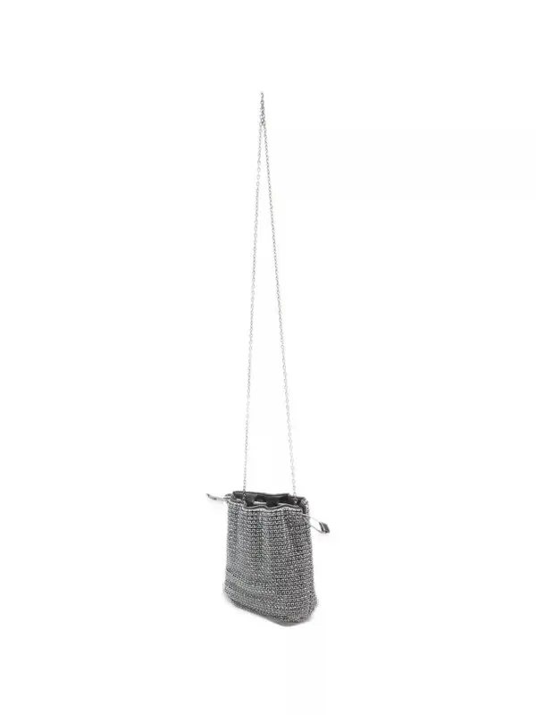 ANYA HINDMARCH Crystal-embellished Drawstring Bag