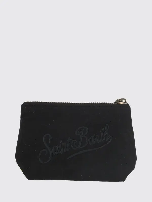 MC2 SAINT BARTH Aline Tartan Waxed Cotton Keychain Pouch - Fa02