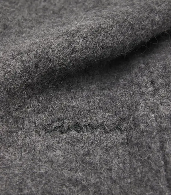 AMI Paris Alpaca-wool-blend V-neck Cardigan