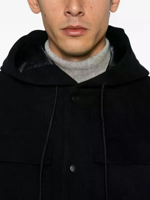 MANUEL RITZ Hooded Chest-pocket Jacket