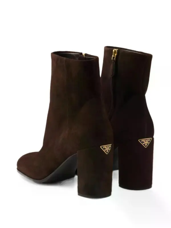 Prada Suede Booties
