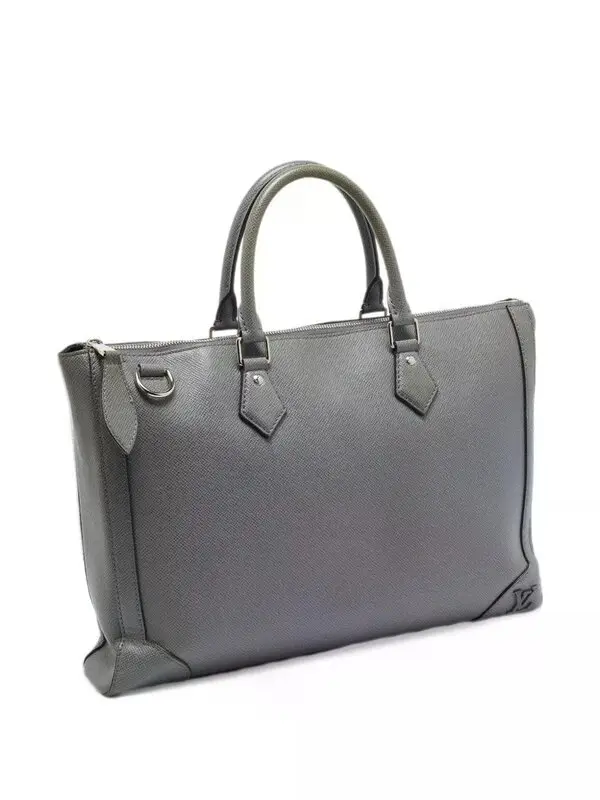 LOUIS VUITTON Taiga Leather Briefcase