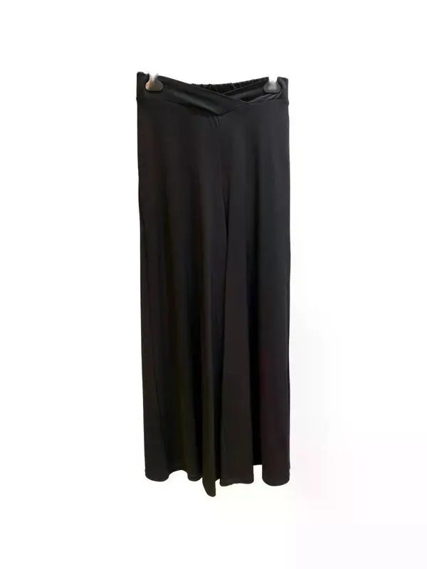 MOUTAKI Crossover-waist Palazzo Pants