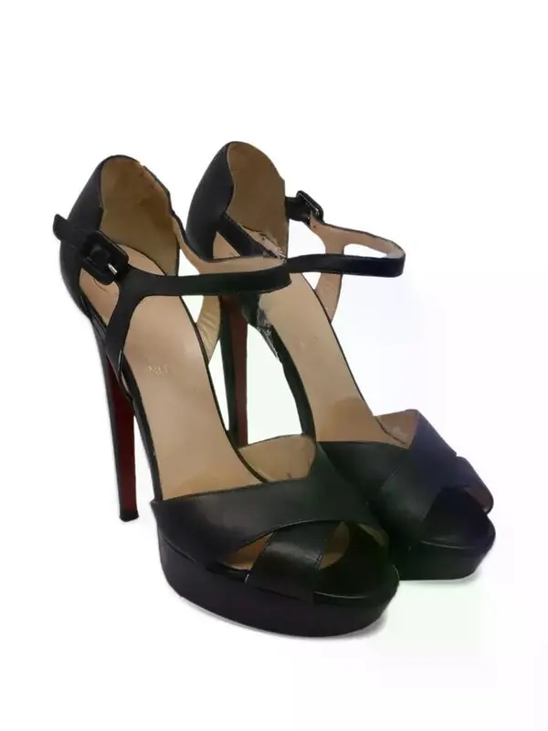 CHRISTIAN LOUBOUTIN Ankle Strap Platform Sandals