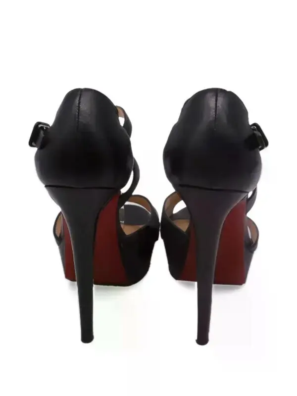 CHRISTIAN LOUBOUTIN Ankle Strap Platform Sandals