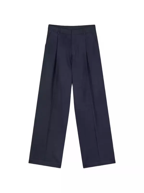 CELLAR DOOR Pleated Wide-leg Trousers
