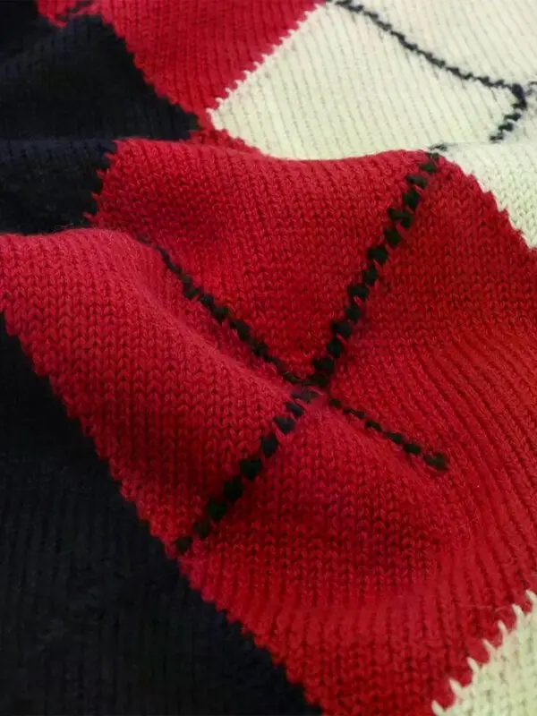 FORTELA Cliff Diamond-pattern Sweater