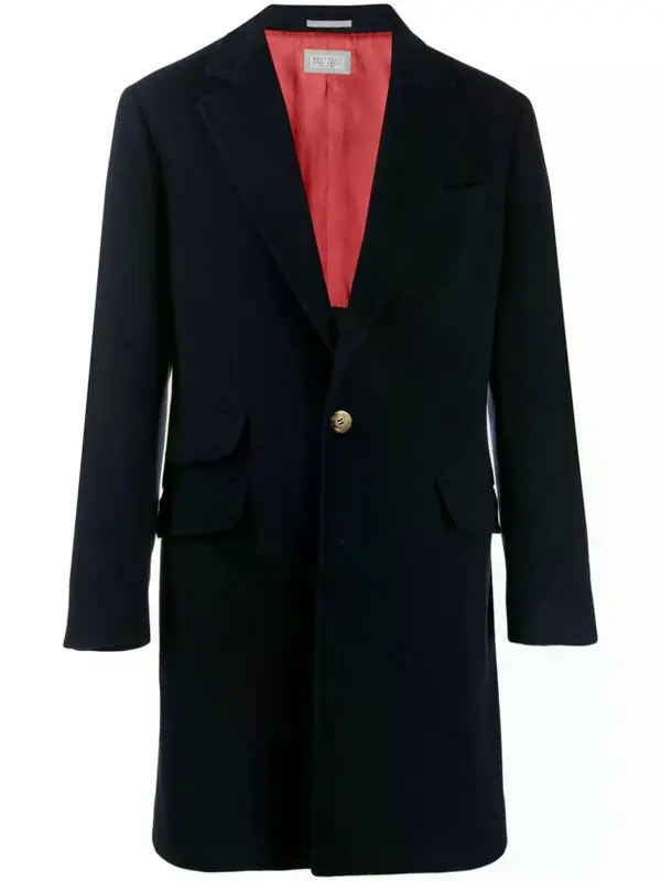 Brunello Cucinelli Single-breasted Cashmere Coat