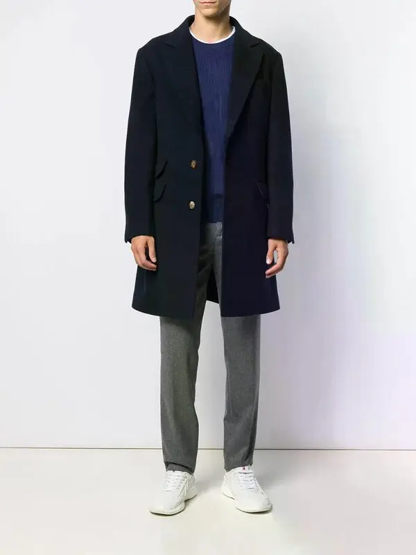 Brunello Cucinelli Single-breasted Cashmere Coat